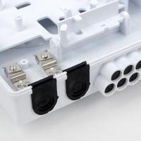 China ABS 16 Ports FTTH Fiber Optic Termination Box with 1x16C Splitter 265mm for sale