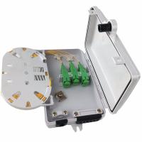 China 6 Core Small Splitter Box 6 Ports FTTX Fiber Optic Distribution Box for sale