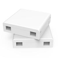 China FTTH 86 Box Fiber Access Terminal Wall Socket 2 Core SC APC for FTTO FTTD for sale