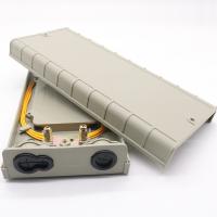 China 12 Port Fiber Optic Patch Panel Rack Mount Fiber Optic Terminal Box for sale