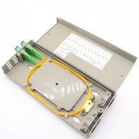 China 12 Port Fiber Optic Patch Panel Rack Mount Fiber Optic Terminal Box for sale