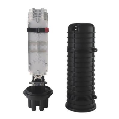 China Dome Type 96 144 Core Fiber Optic Splice Closure Joint Box IP68 for FTTH for sale