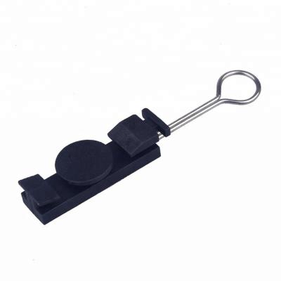 China FTTH Drop Fiber Plastic Flat Cable Clamp Fiber Optic Accessories for sale