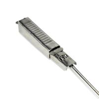 China Strap Cable Tension Clamp Drop Wire Fixed Fiber Optic Cable Clamp for sale