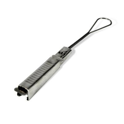 China Strap Cable Tension Clamp Drop Wire Fixed Fiber Optic Cable Clamp for sale