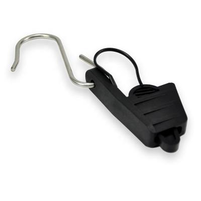 China 1.5KN FTTH Drop Cable S Hook Clamp Fiber Optic Accessories for sale