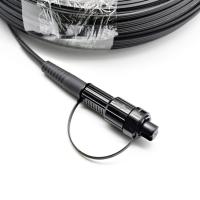 China IP68 SC APC 1F G657A2 Fiber Drop Cable Pigtail 100m for sale