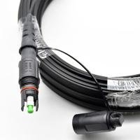 China H Connector SC Hardened Waterproof Patch Cable FTTA CPRI OptiTap for sale