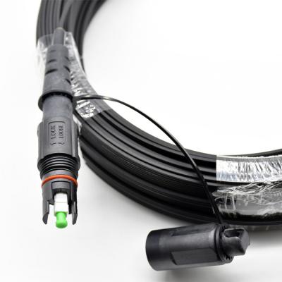 China H Connector SC Hardened Waterproof Patch Cable FTTA CPRI OptiTap for sale