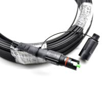 China SC APC OptiTap H Connector FTTH Drop Cable Assembly G657A1 Outdoor 2.0x5.0mm for sale