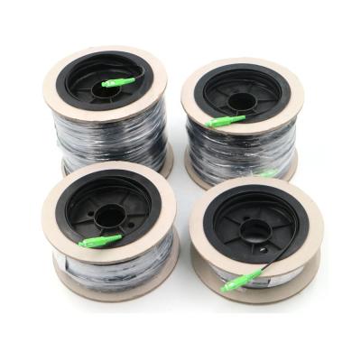 China FTTH SC APC Armored Fiber Optic Jumper 9/125 SM SX G657A2 1M 5M 10M 15M 20M for sale