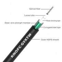 China 12core GYXTW Single Mode Armored Cable G652D For Aerial for sale