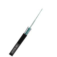 China HDPE GYXTW Central Tube Aerial Fiber Optic Cable 6 Core SM Steel Wire 8mm for sale