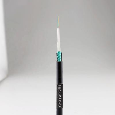 China 8core Single Mode GYXTW Armored Fiber Cable G652D for sale