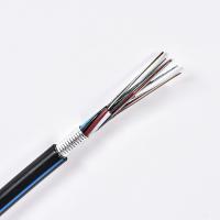 China 96core G652D Single Mode Armoured Fiber Cable Steel Wire for sale