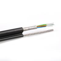 China PE 96core Aerial Optical Fiber Cable GYTC8S Self Supporting for sale