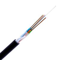 China GYFTY G652D 48core Aerial Optical Fiber Cable FRP HDPE for sale
