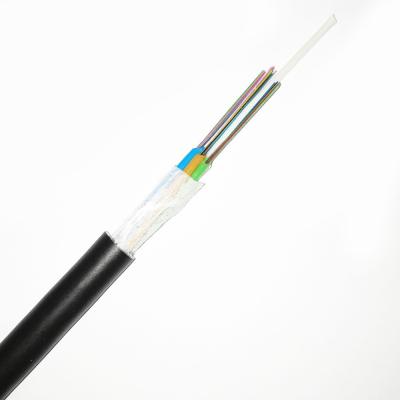 China GYFTY G652D 48core Aerial Optical Fiber Cable FRP HDPE for sale