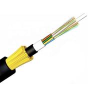 China All Dielectric Double Sheath Aerial Optical Fiber Cable ADSS 12 Core 1000m Span for sale