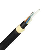 China HDPE 24 Core ADSS Fiber Optic Cable Outdoor Self Support Aerial 10mm Diameter 1000m Span for sale
