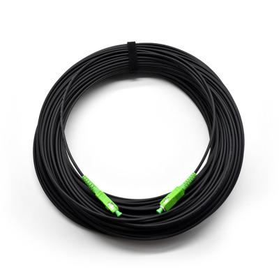 China Corning G657A2 100m Fiber Optic Patch Cord SC/APC LSZH Jacket for sale