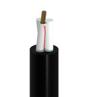 China LSZH Outdoor Aerial Fiber Cable 8 Core HDPE G652D for Aerial Duct Installation for sale