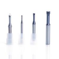 China Solid Internal Carbide End Milling Cutters 3-Teeth  For Metal Milling for sale