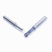 China Solid Internal Carbide End Milling Cutters 3-Teeth  For Metal Milling for sale