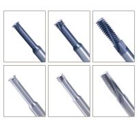 China Various Kinds Teeth Thread Carbide End Milling Cutters With Composite Coating for sale