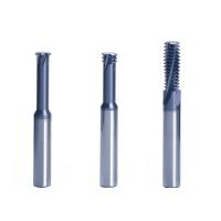China Various Kinds Teeth Thread Carbide End Milling Cutters With Composite Coating for sale