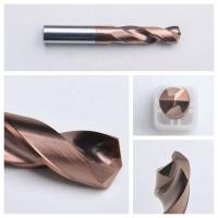 China HRA 91~93.5 Coated Tungsten Steel Carbide Drilling Tools CNC Carbide 5XD Twist for sale