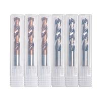 China HRA 91~93.5 Coated Tungsten Steel Carbide Drilling Tools CNC Carbide 5XD Twist for sale