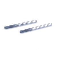 China Ball Nose Carbide End Milling Cutters Diamond Coating For Graphite Processing for sale