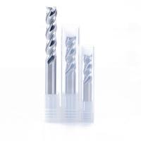China Carbide Mirror Finish Tungsten Carbide End Mill For Aluminum Alloy Machining for sale