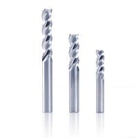 China Carbide Mirror Finish Tungsten Carbide End Mill For Aluminum Alloy Machining for sale