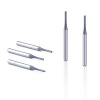 China 3.175mm Carbide Corn Milling Cutter CNC Router Fish Tail Bits For PCB Machining for sale