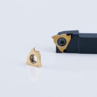 China TGF32 GBA32 Carbide Grooving Insert CNC Lathe Vertical-Installed Precision for sale