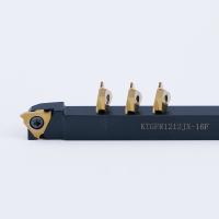 China TGF32 GTMX32-T-030L Carbide Grooving Inserts Rupture Resistance Lathe Groove Tool for sale