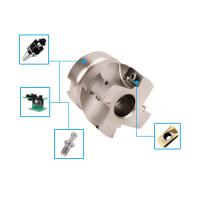China Anti-Vibration  Carbide Milling Inserts RAP300R Clamping Holder for sale