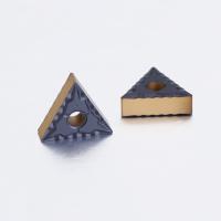 China Double Coating CNC Lathe Tool , TNMG160404 43 Carbide Turning Inserts for sale