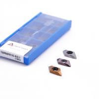 China 90° Insert TBP60FR10 TBPA Refer To NTK And Kyocera 100% Virgin Tungsten Carbide for sale
