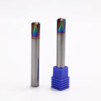 China Customized Carbide End Mill Cutters With DLC Coating Like Inner R Cutter End Mill And Ball Mill for sale
