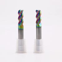 China Customized Carbide End Mill Cutters With DLC Coating Like Inner R Cutter End Mill And Ball Mill for sale
