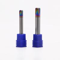 China Drow Carbide End Mill Drills And Customized Corner Radius Inner R Cutter With DLC Coating for sale