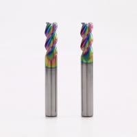 China 2F-4F Carbide End Milling Cutters With Customized Helix Angle DLC Coating For Alu for sale