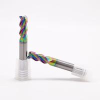 China DLC Or AlTiN Coating Carbide End Milling Cutters Customized Width For Precision Cutting for sale