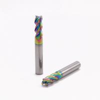 China DLC Or AlTiN Coating Carbide End Milling Cutters Customized Width For Precision Cutting for sale