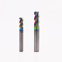 China Right Hand Carbide End Milling Cutters With AlTiN Coating From Drow for sale