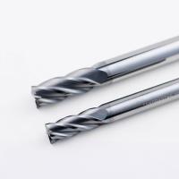 China Multi Teeth Carbide End Milling Cutters For Low Hardness Material Thread Cutter Without Coating For Customized Demands for sale