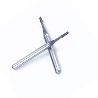 China 3.175mm Carbide End Milling Cutters For PCB Machining Fish Tail CNC Router Bits for sale